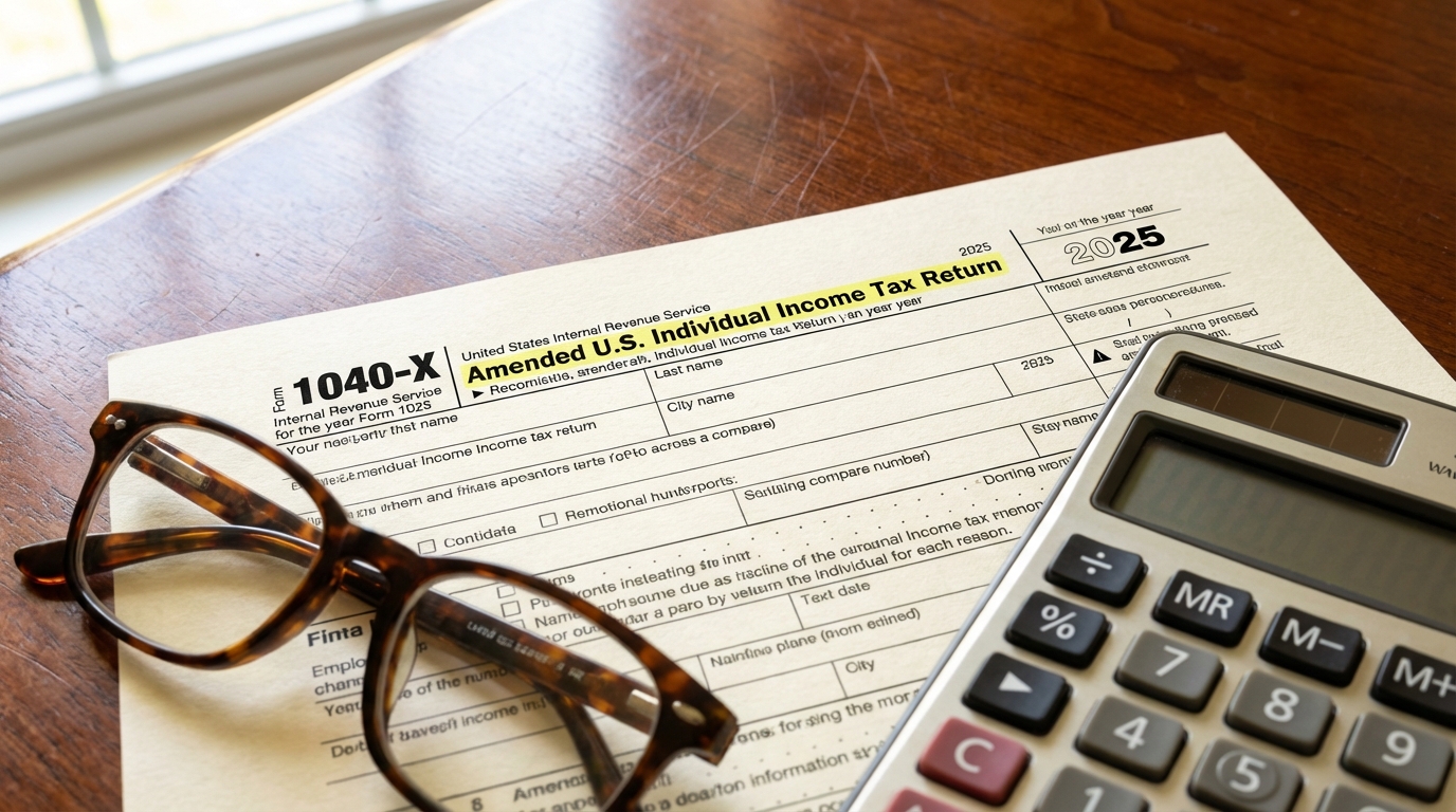 How to File an Amended Return 2025: Form 1040-X & OBBB Act Guide ...